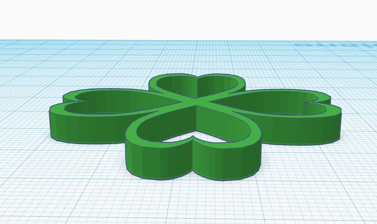 Four-leaf clover keychain by Sztrikes | Download free STL model ...