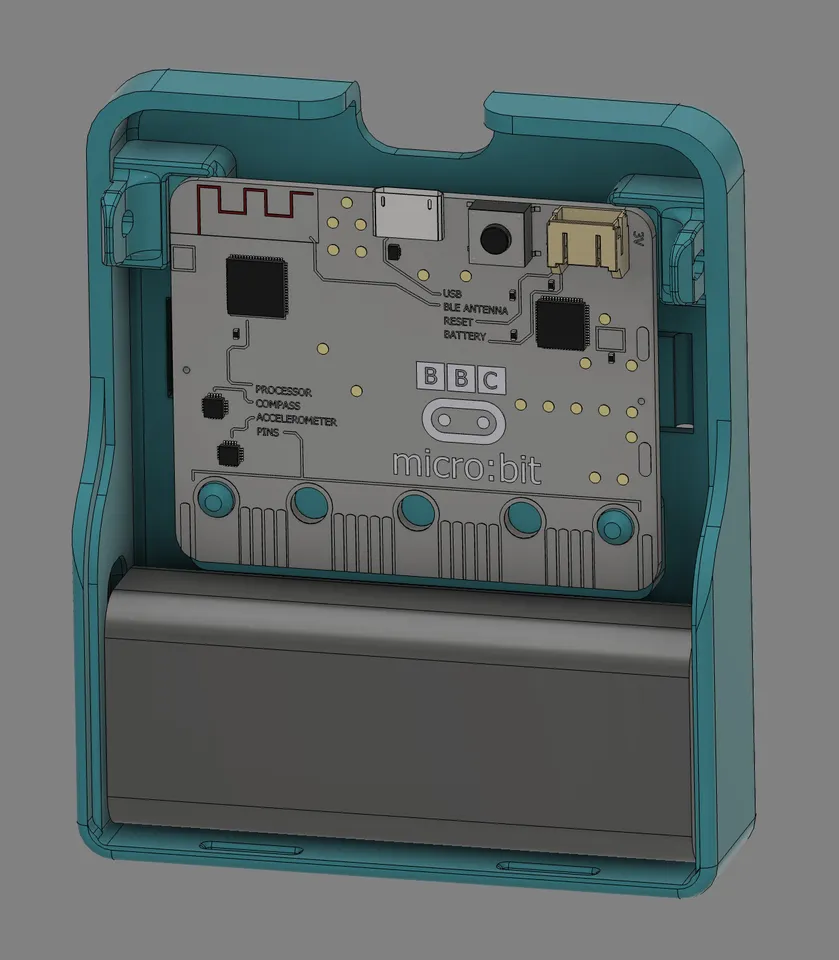 Micro:bit case by TommyKren | Download free STL model | Printables.com