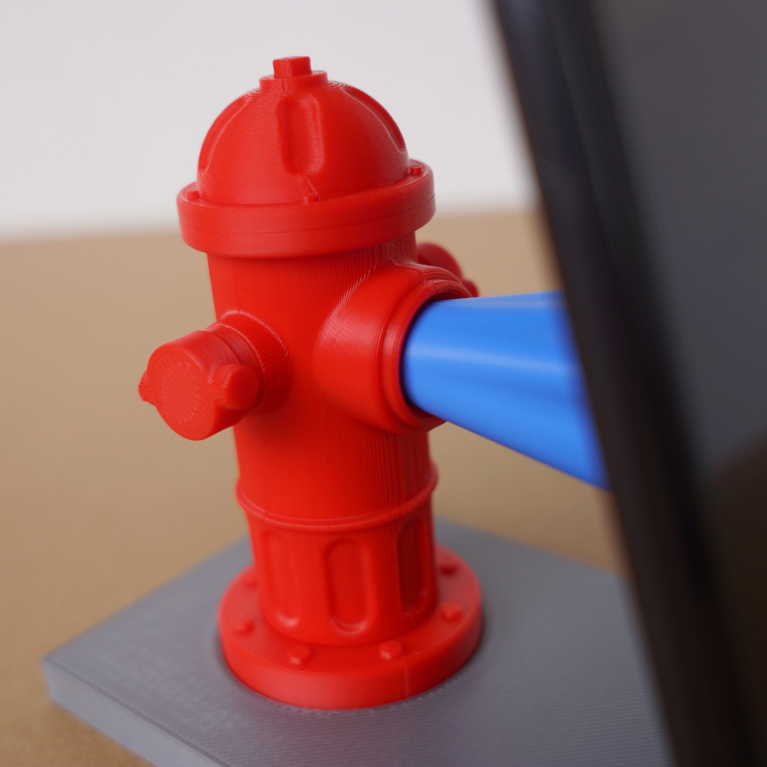 Fire Hydrant Phone/Tablet Stand by ModelMakers | Printables Store