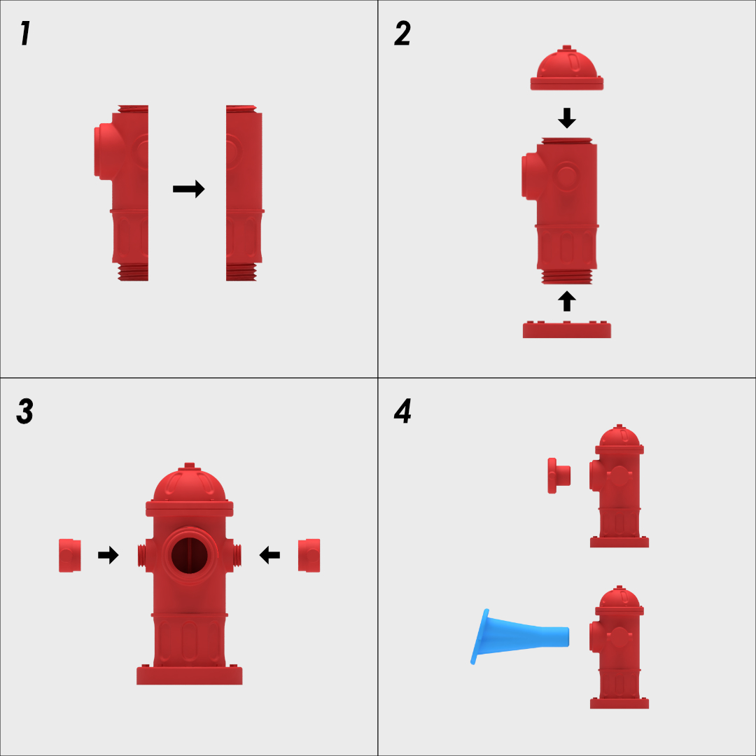 Fire Hydrant Phone/Tablet Stand by ModelMakers | Printables Store