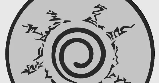 Naruto Seal key ring by Gettone | Download free STL model | Printables.com