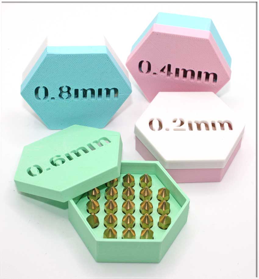 Nozzle Storage Boxes by Kalbo | Download free STL model | Printables.com