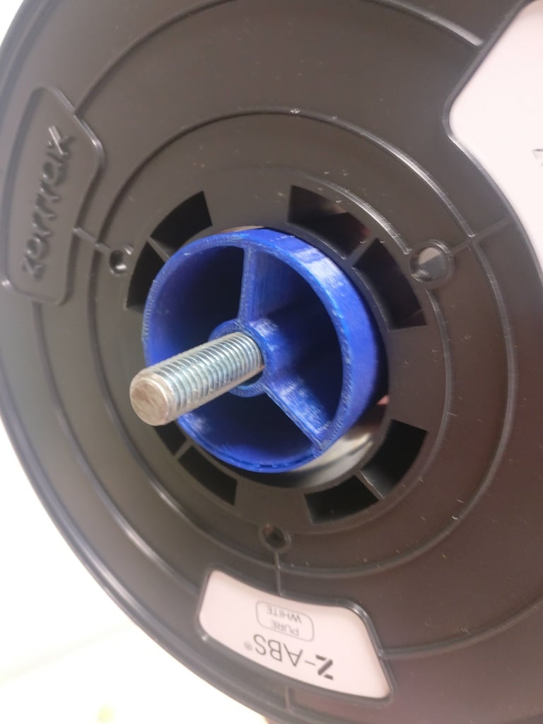 Filament spool holder adapter by valerionew | Download free STL model ...