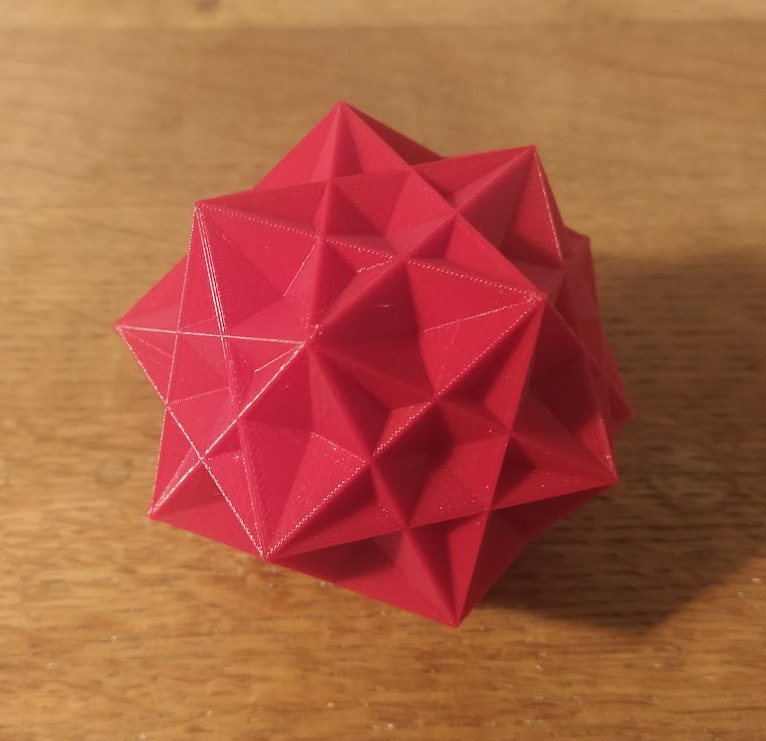 Compound of 5 Cubes by Hungry Joe | Download free STL model ...