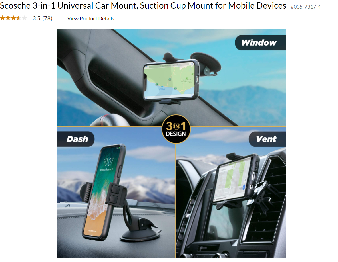 Command Strip Scosche Phone Mount by KC | Download free STL model ...
