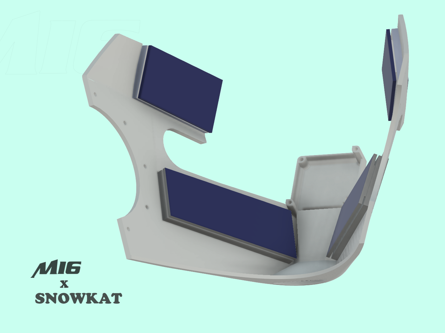 Protogen MK2 NEO (V0.1) - M16 x Snowkat von Arkoss | Kostenloses STL ...