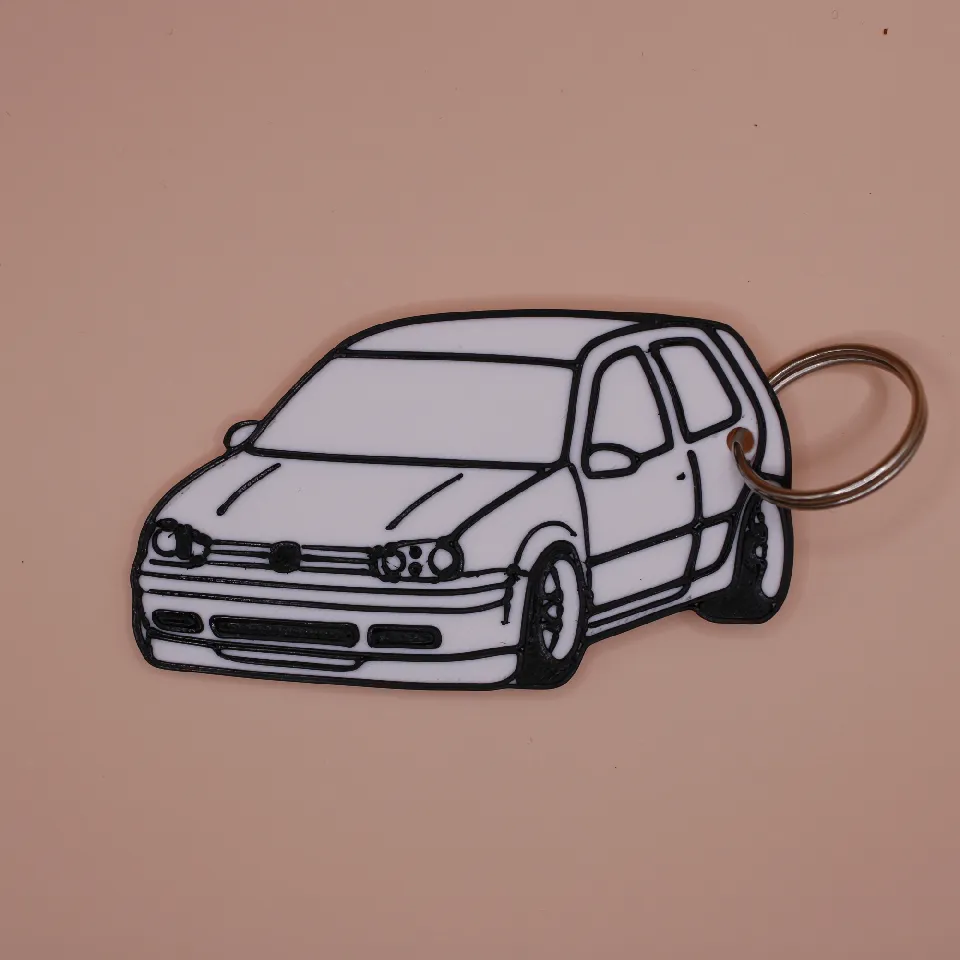 Volkswagen golf 4 by Vize3Dtisku | Download free STL model | Printables.com