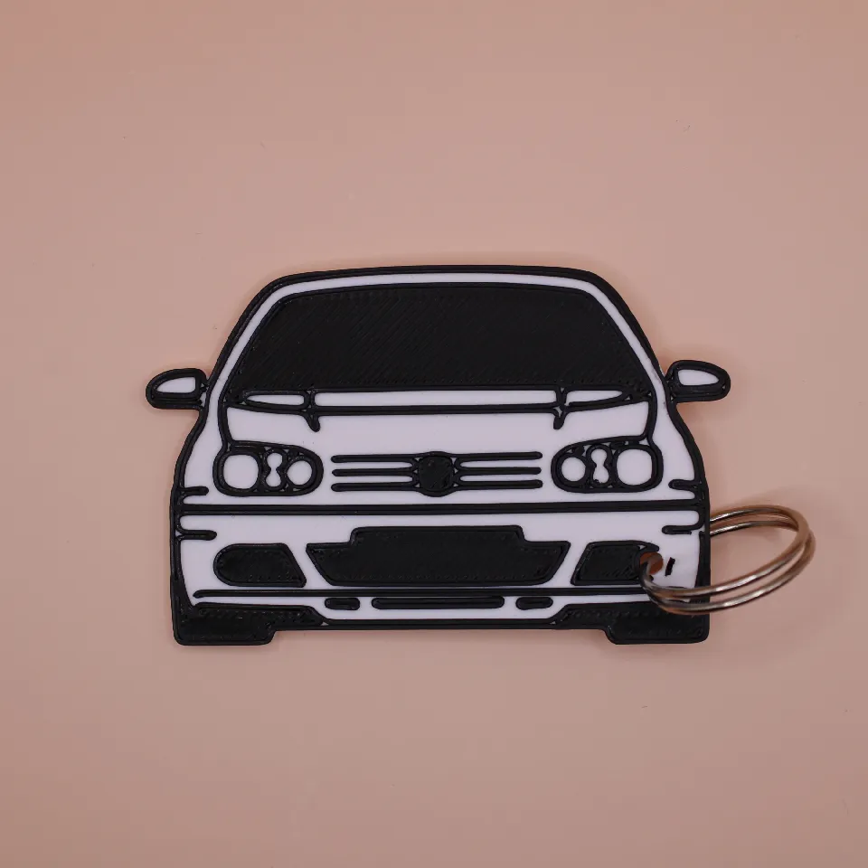 Volkswagen golf 4 by Vize3Dtisku | Download free STL model | Printables.com