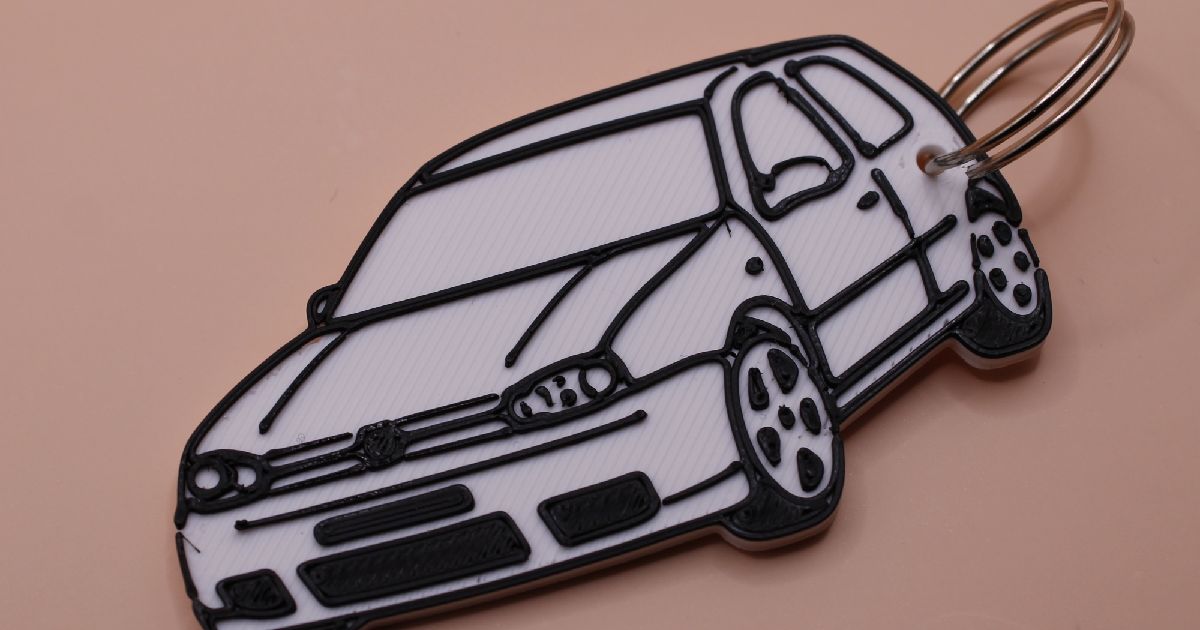 Volkswagen golf 4 by Vize3Dtisku | Download free STL model | Printables.com