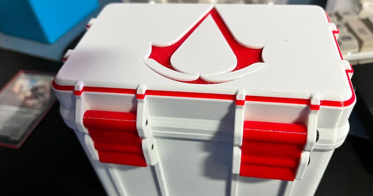 Assassin's Creed Rugged Commander Deck Box Lid by Brufa | Download free ...