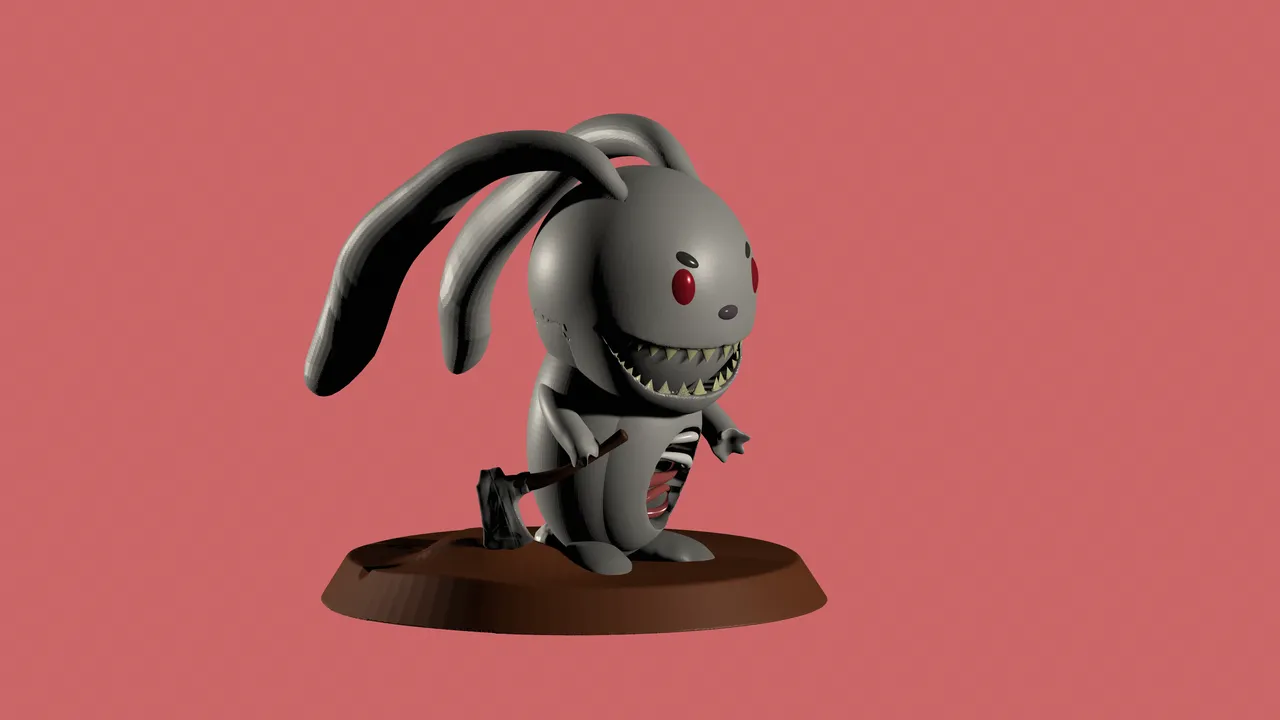 Horror Rabbit by fabgla | Download free STL model | Printables.com