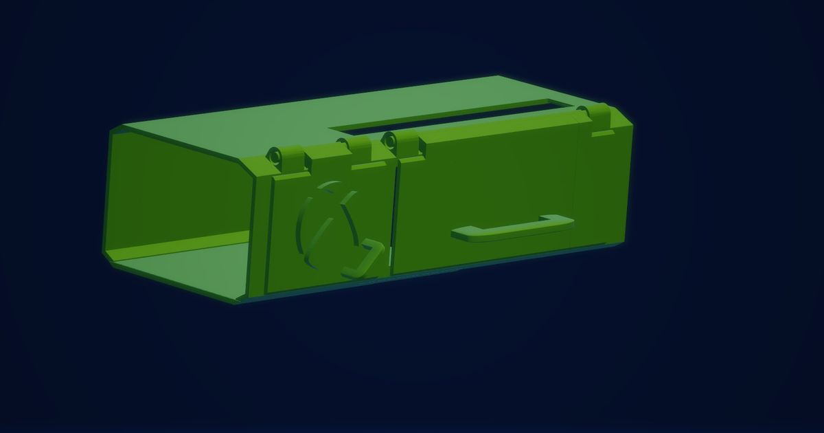 KINECT V2 COVER - CAMERA AND IR by GranPorculio | Download free STL ...