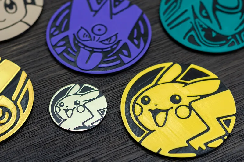 Pokemon Coasters Vol. 1 - Charizard, Lucario, Psyduck, Ditto, Metagross ...
