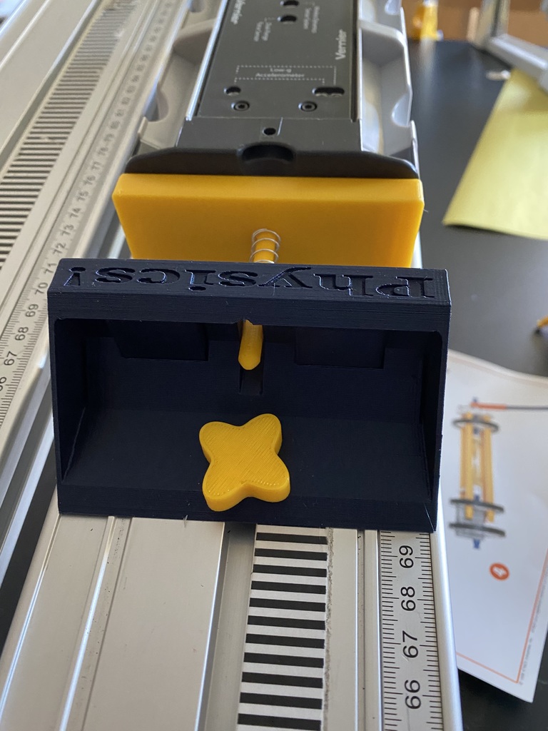 Vernier Cart Luncher adapter by Ross Gunderson | Download free STL ...
