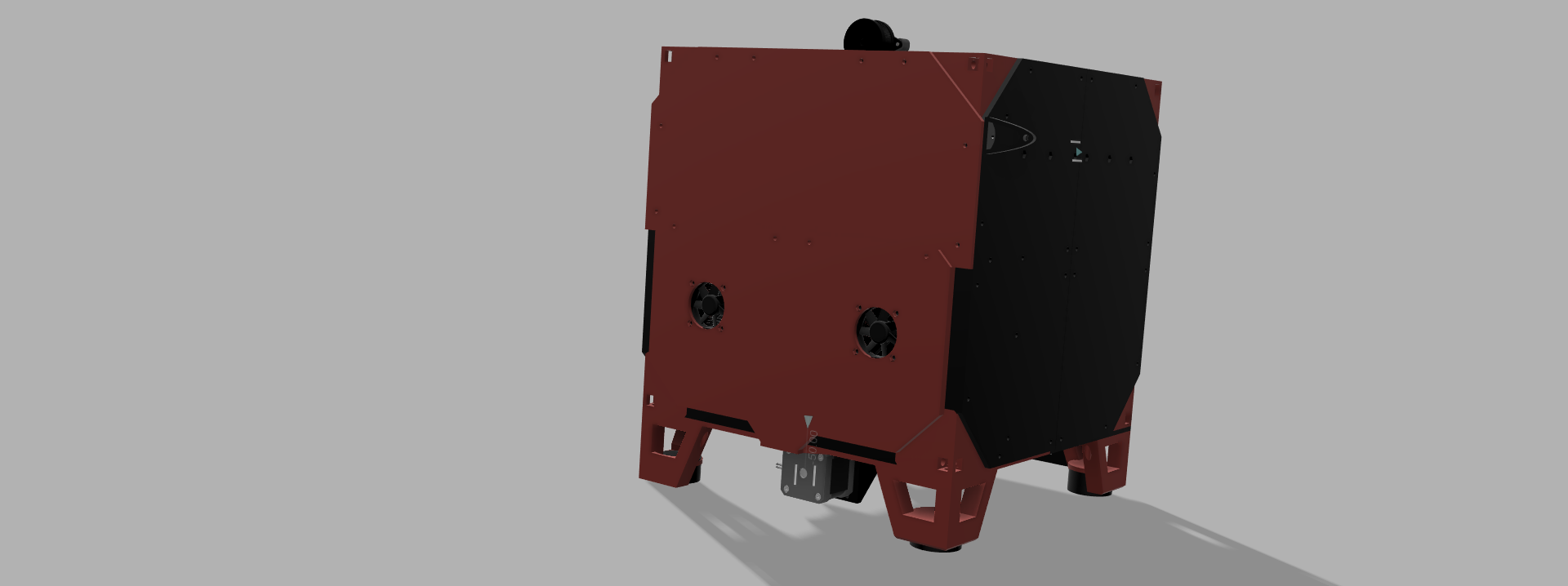 Rook Evolution Electronics mount and cover by JA3D | Download free STL ...