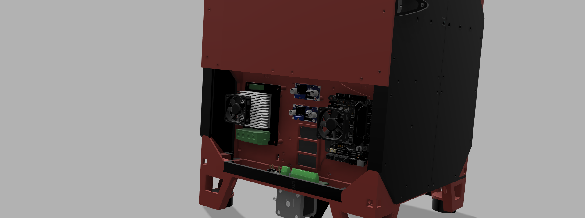 Rook Evolution Electronics mount and cover by JA3D | Download free STL ...