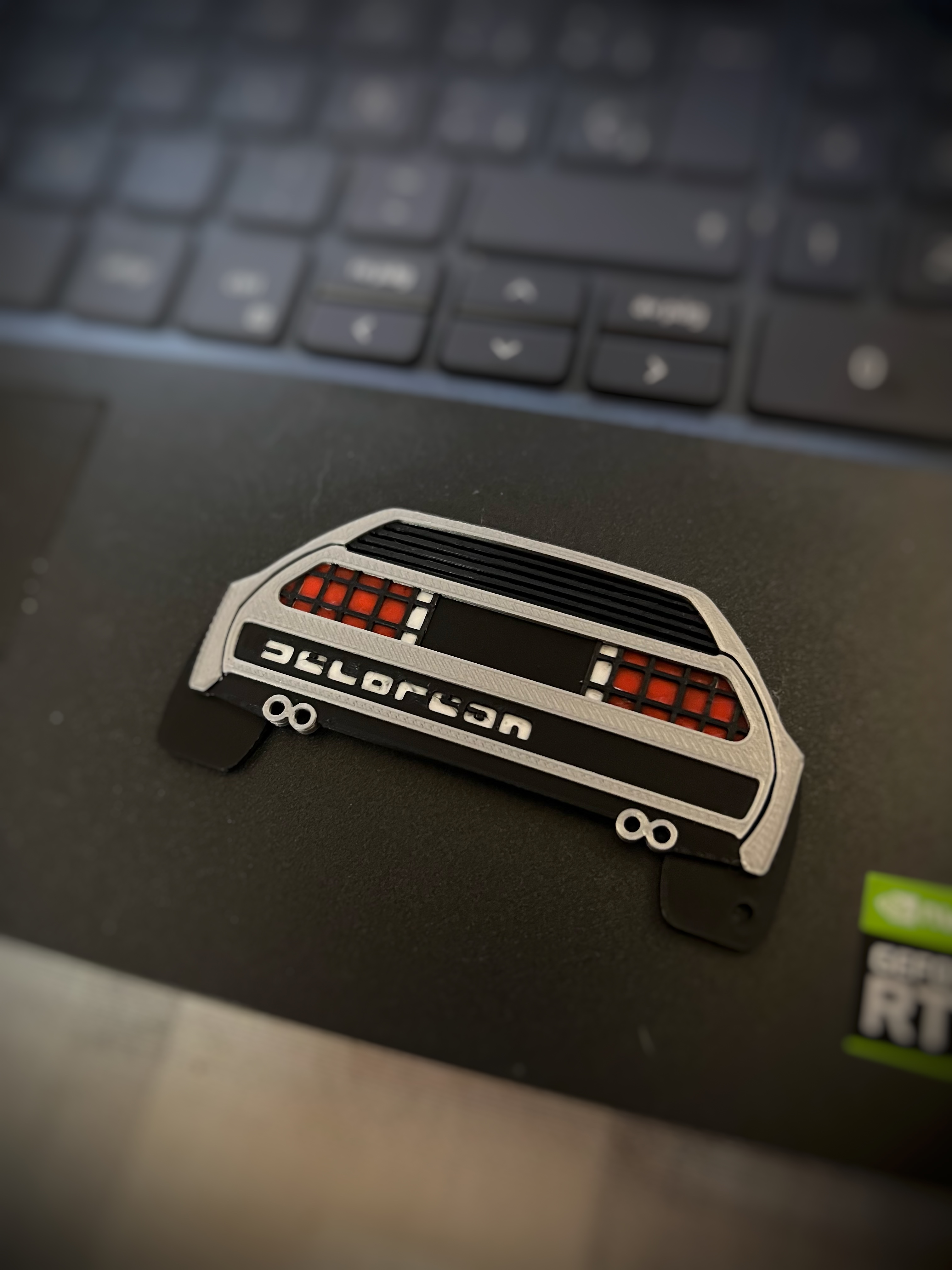 Delorean keychain by CDS_3D | Download free STL model | Printables.com