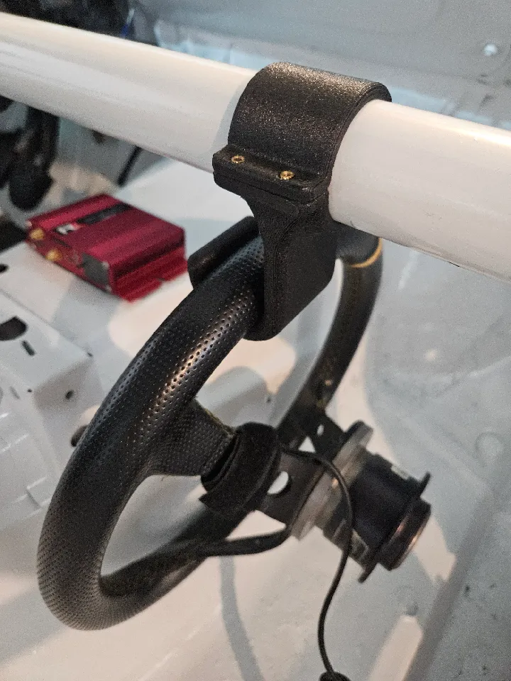 Roll bar steering wheel 90 degree hook by Christian Hubbell | Download free STL model ...