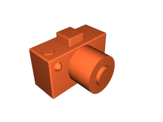 Mini Camera by Cojawright | Download free STL model | Printables.com