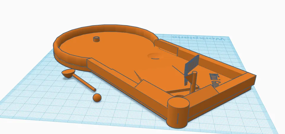 Table Top Mini Golf by Cojawright | Download free STL model ...