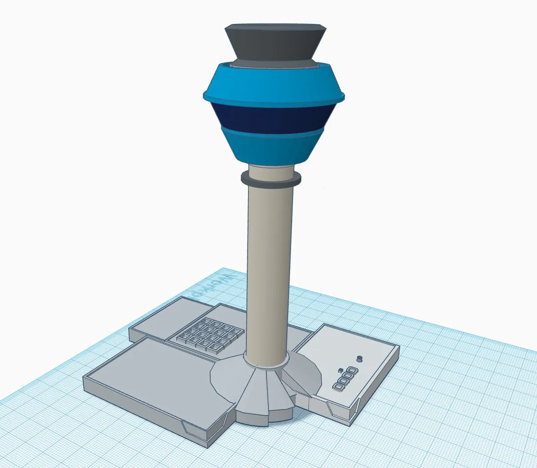 Toronto Pearson ATC tower 1:400 (final) by WRENCH MONKEY | Download ...
