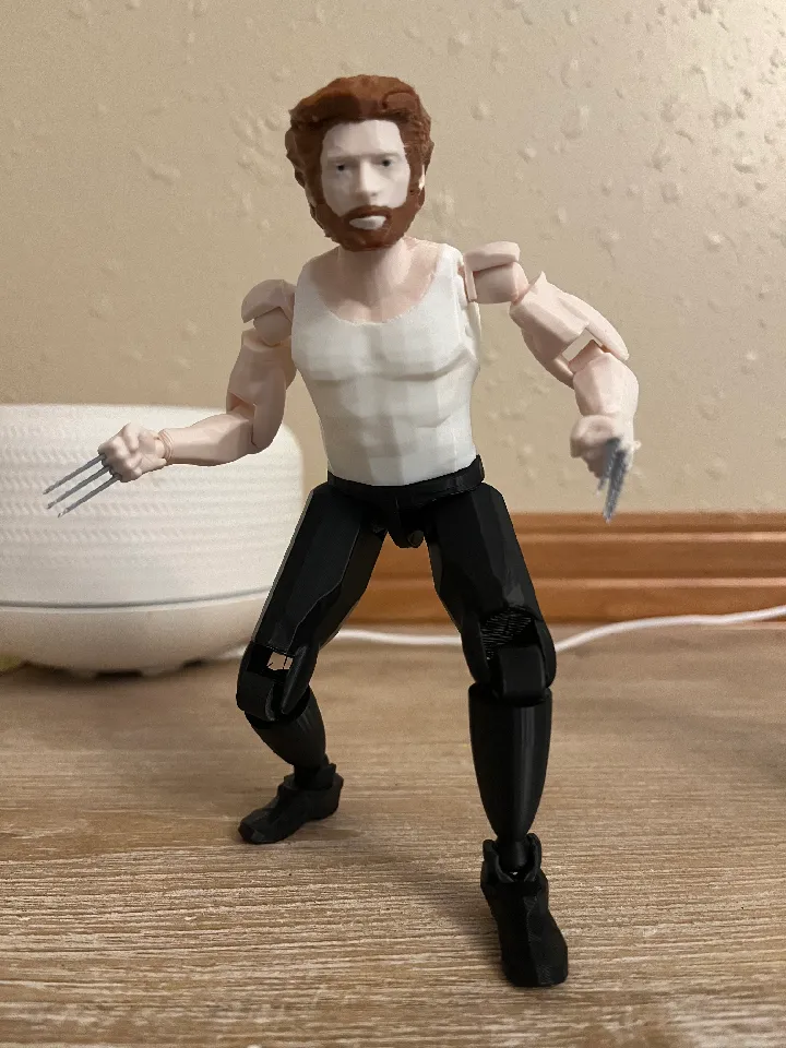 Wolverine action figure by Kaleb08 | Download free STL model ...