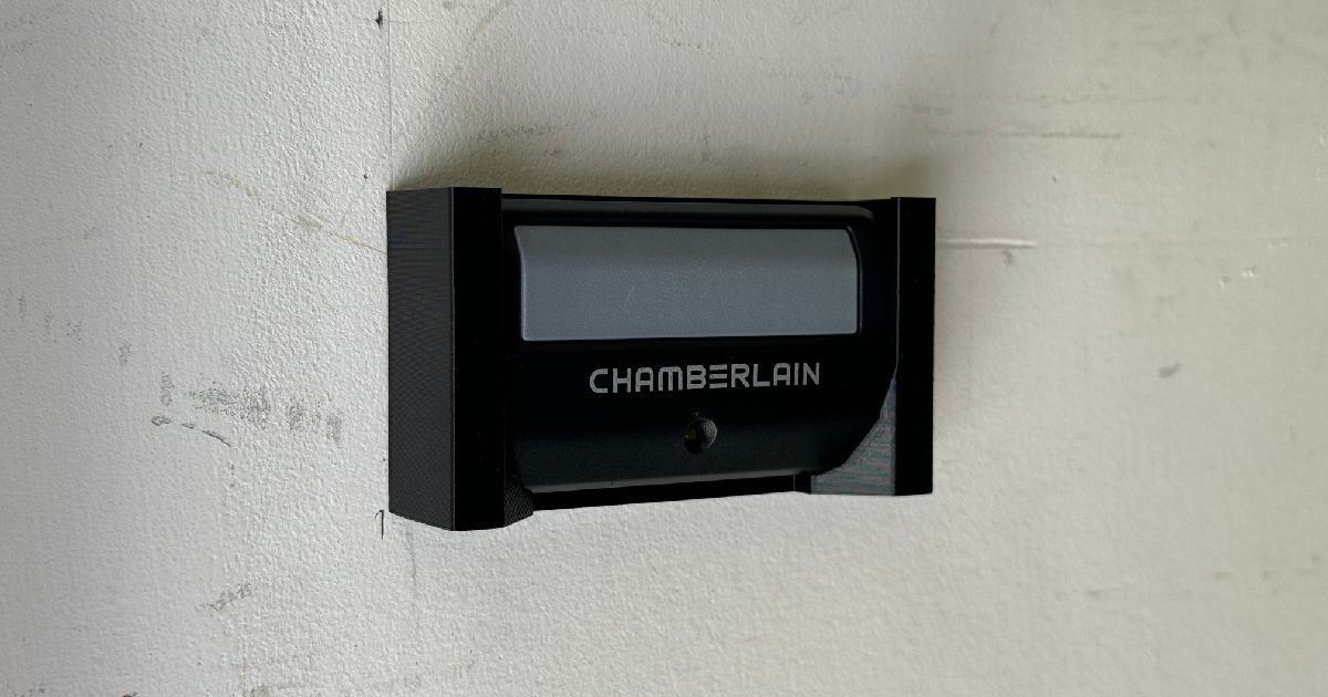 Chamberlain Garage Door Opener Mount by RexPrints | Download free STL ...