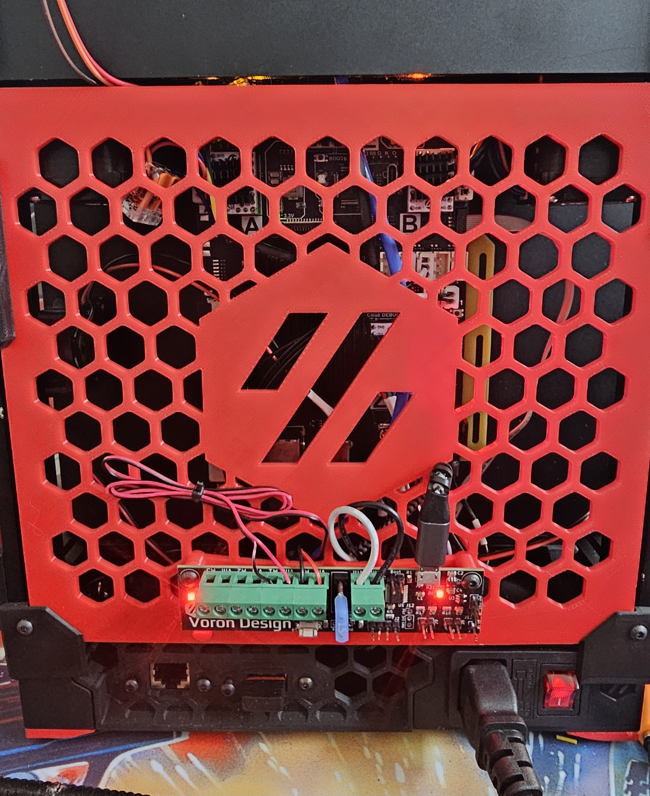 Voron V0.2 Rear Panel with Klipper Expander Mount by hfoster52 ... Voron V0.2 Rear Panel with Klipper Expander Mount by hfoster52 ...