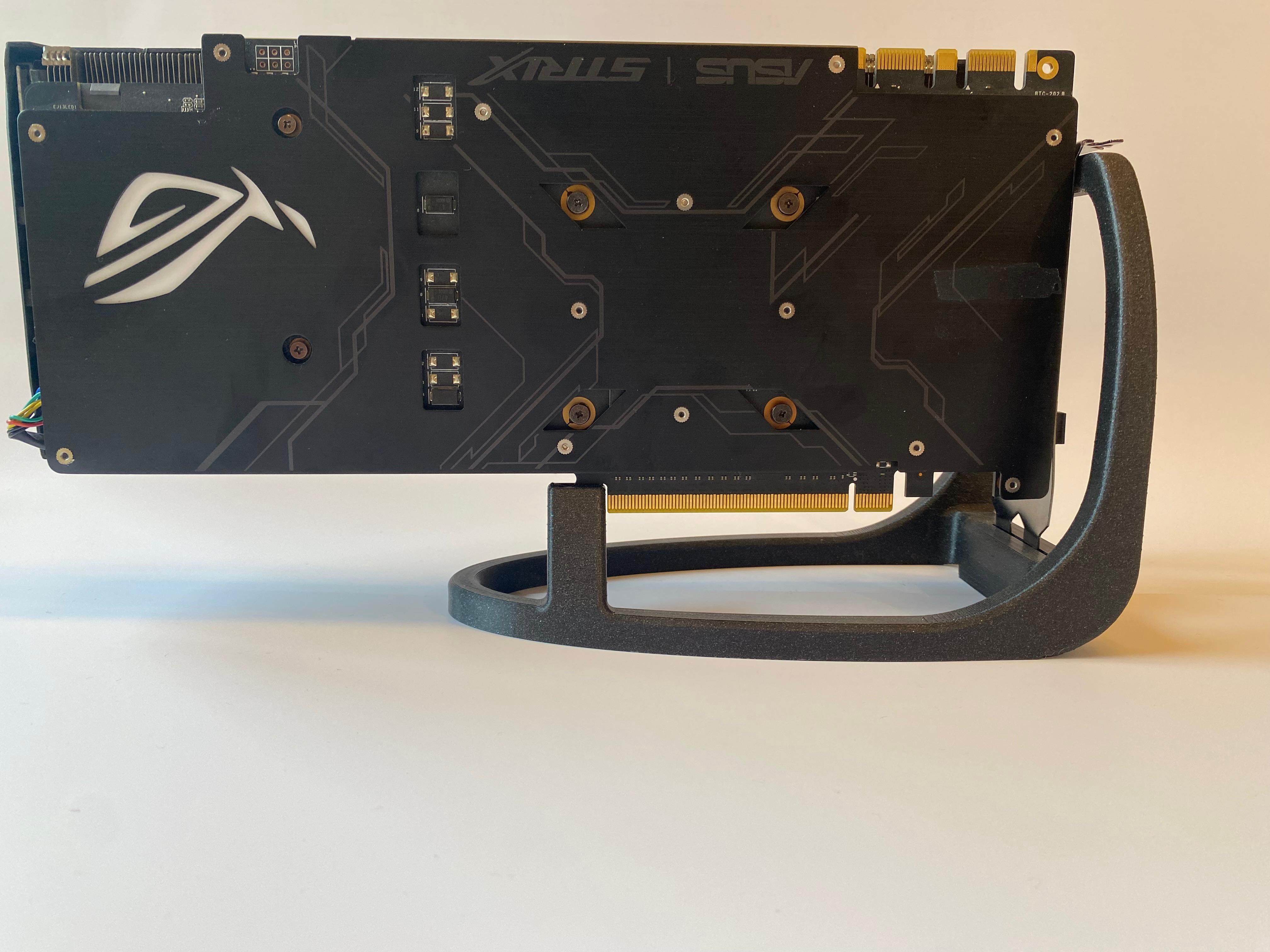 GPU Display Holder by Martin | Download free STL model | Printables.com