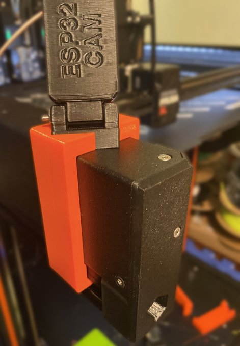 Prusa XL ESP32 Cam Clip by Chris Riley | Download free STL model | Printables.com
