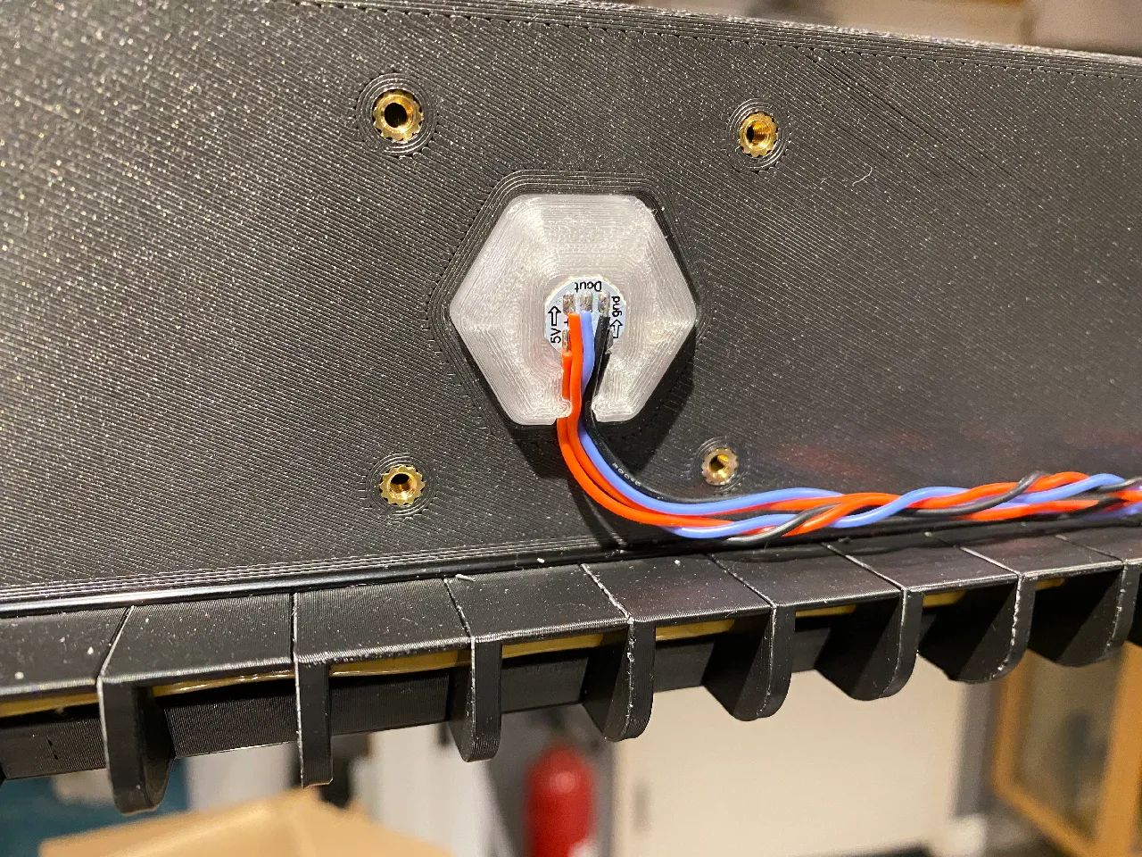 VORON 2.4 TRIDENT CANOPY TOP HAT NEOPIXEL LED MOD!!! CONTROLLED BY ...