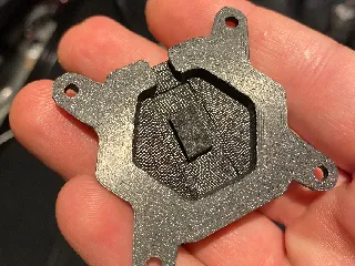 VORON 2.4 TRIDENT CANOPY TOP HAT NEOPIXEL LED MOD!!! CONTROLLED BY ...