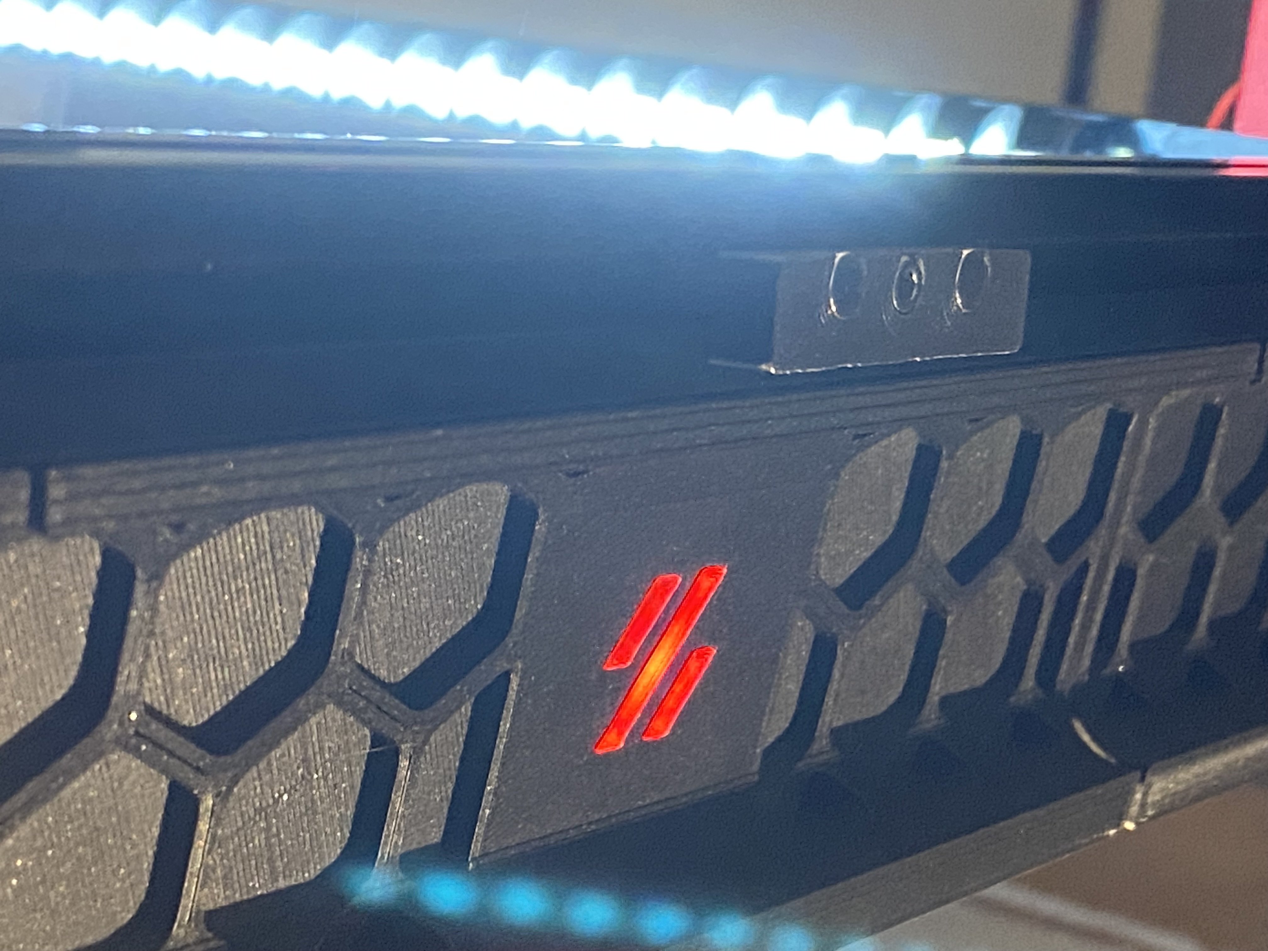 VORON 2.4 TRIDENT CANOPY TOP HAT NEOPIXEL LED MOD!!! CONTROLLED BY ...