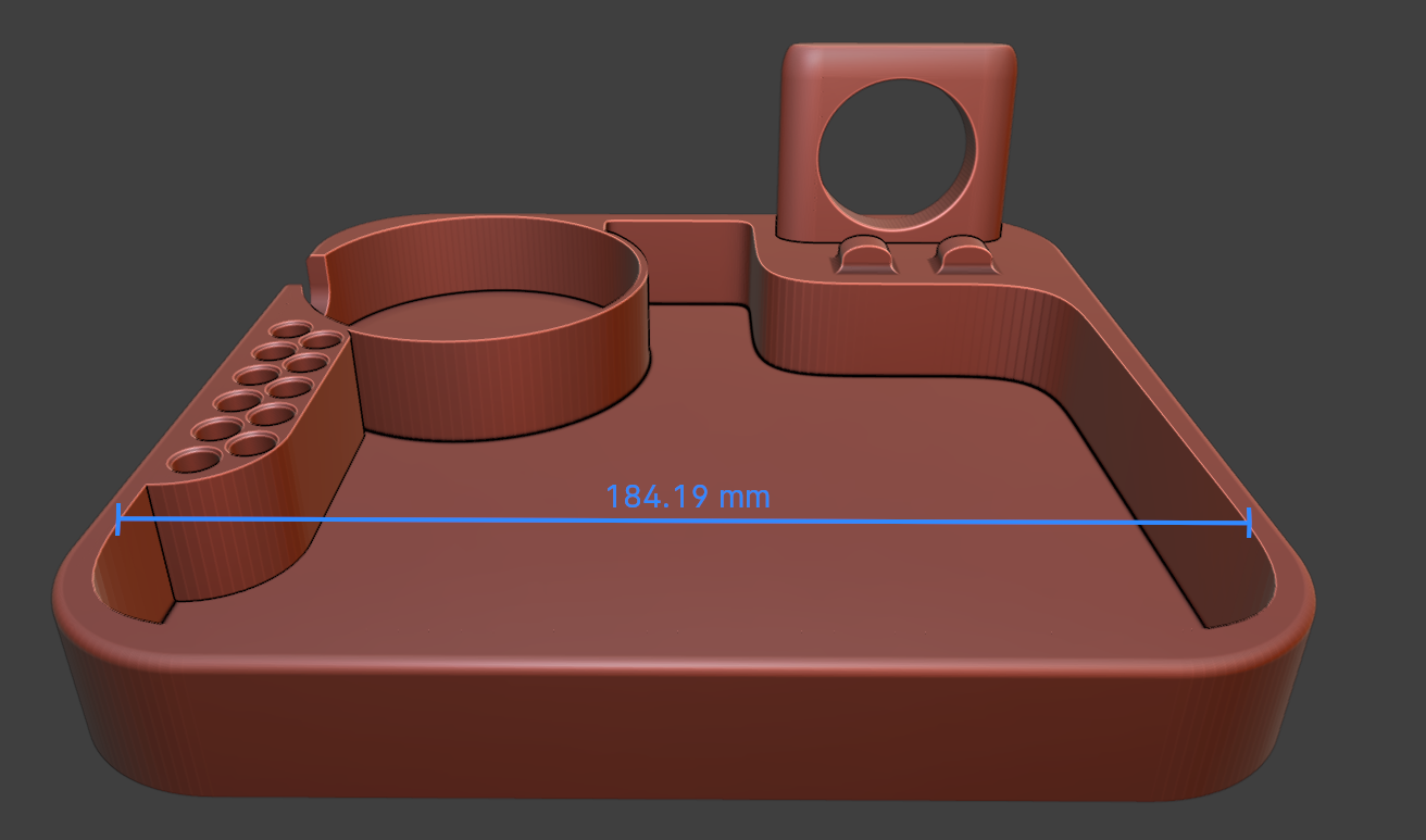 Coaster & Phone stand tray by thatguy69 | Download free STL model ...