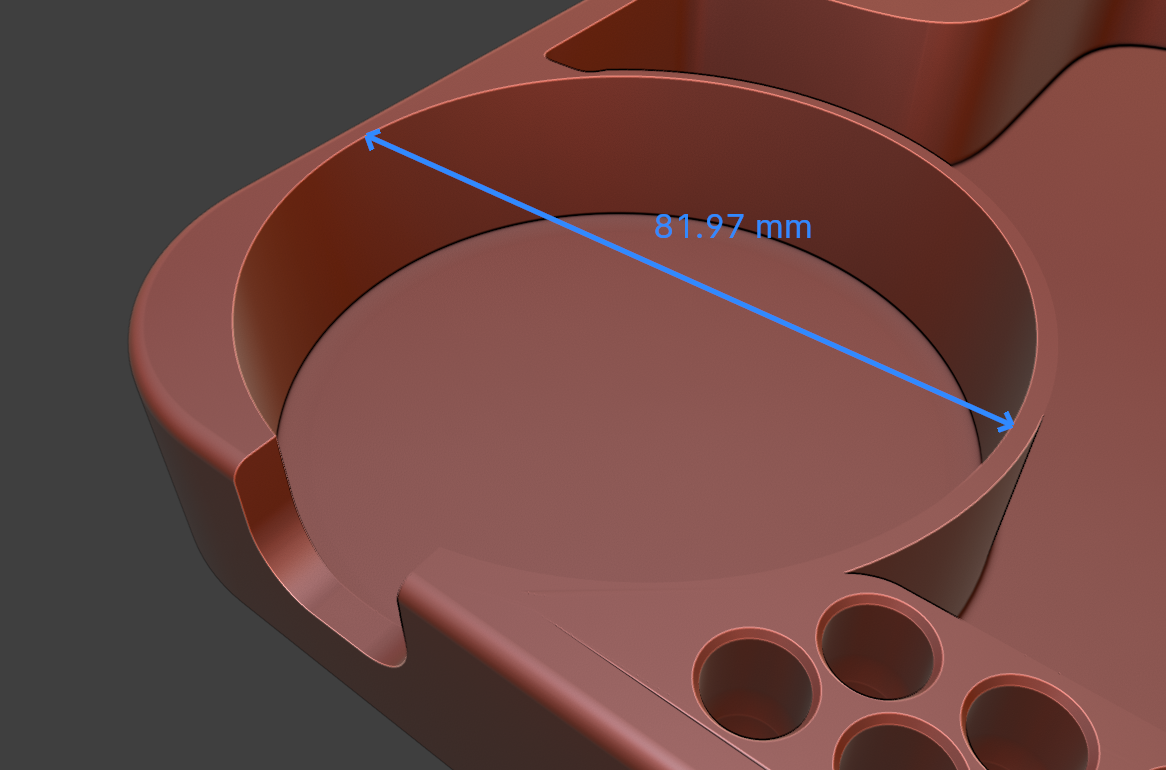 Coaster & Phone stand tray by thatguy69 | Download free STL model ...