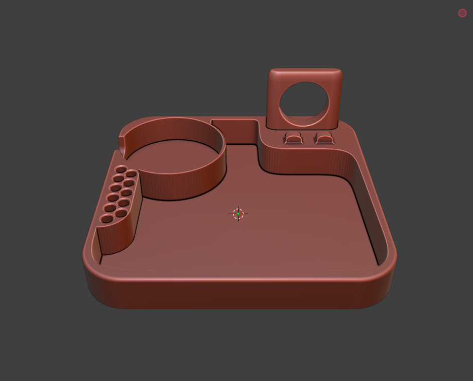 Coaster & Phone stand tray by thatguy69 | Download free STL model ...