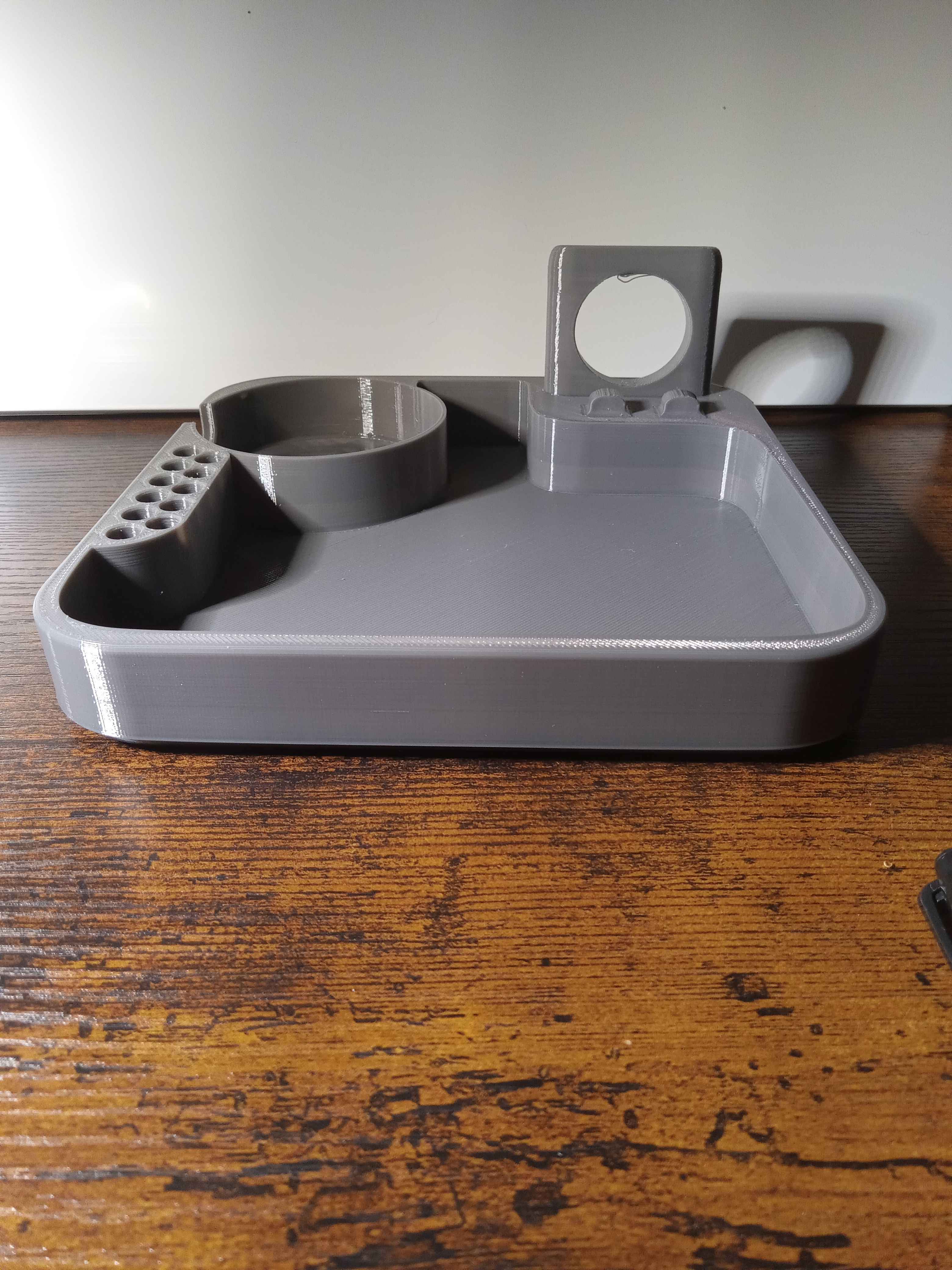 Coaster & Phone stand tray by thatguy69 | Download free STL model ...
