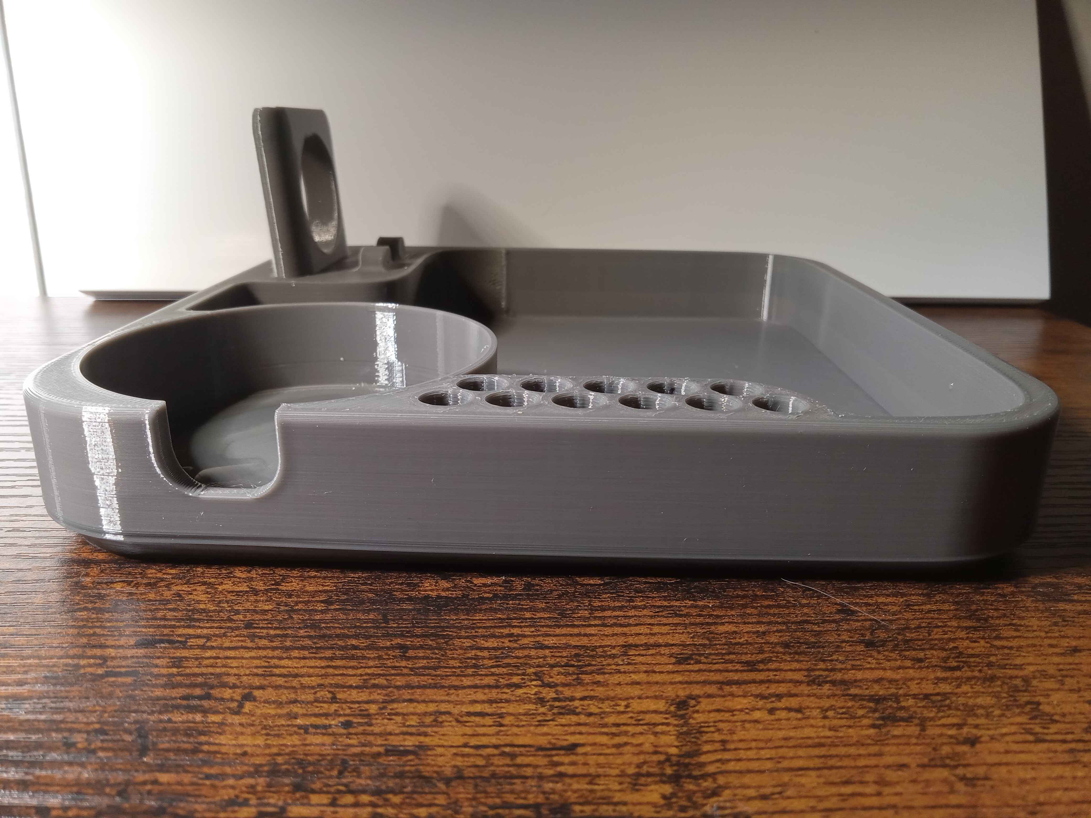 Coaster & Phone stand tray by thatguy69 | Download free STL model ...