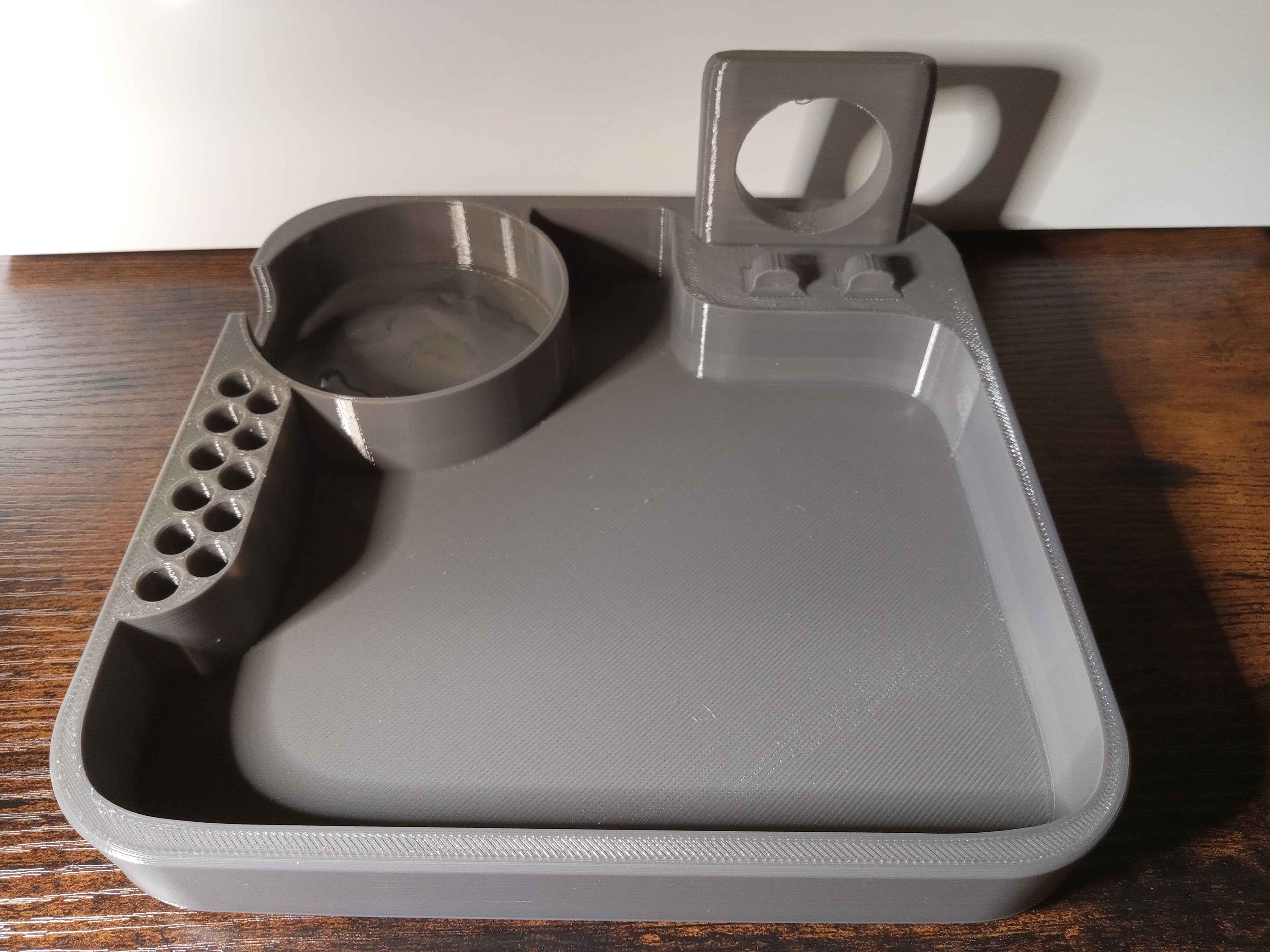 Coaster & Phone stand tray by thatguy69 | Download free STL model ...