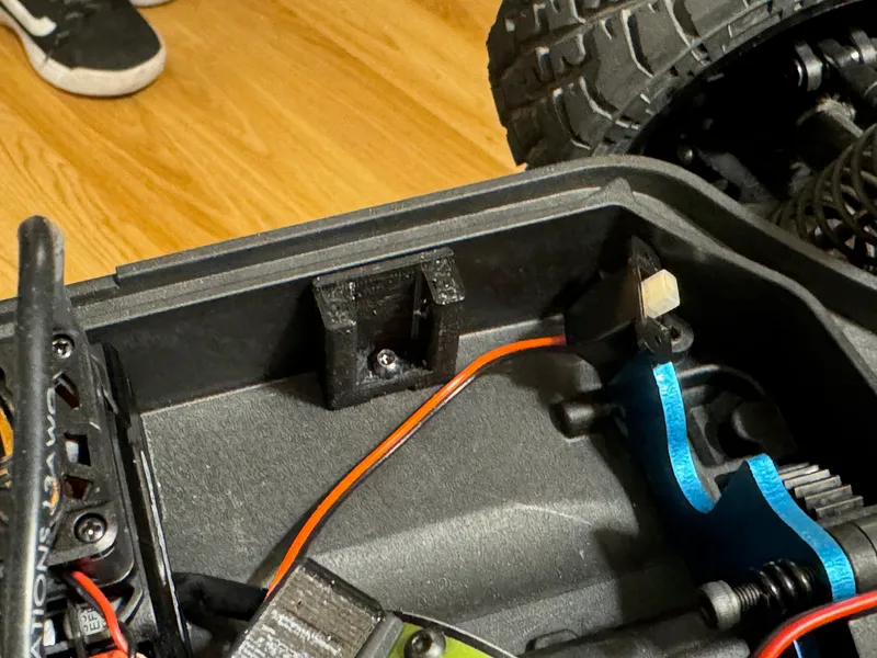 Pro4 SC10 ESC switch mount by jrsone | Download free STL model ...
