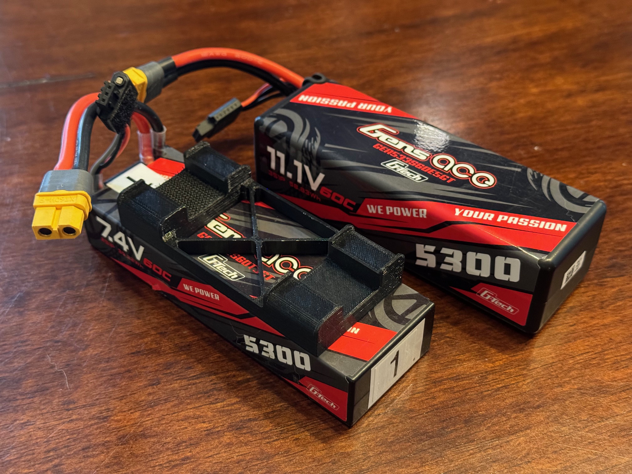 Pro4 SC10 2S-3S LiPo battery spacer by jrsone | Download free STL model ...