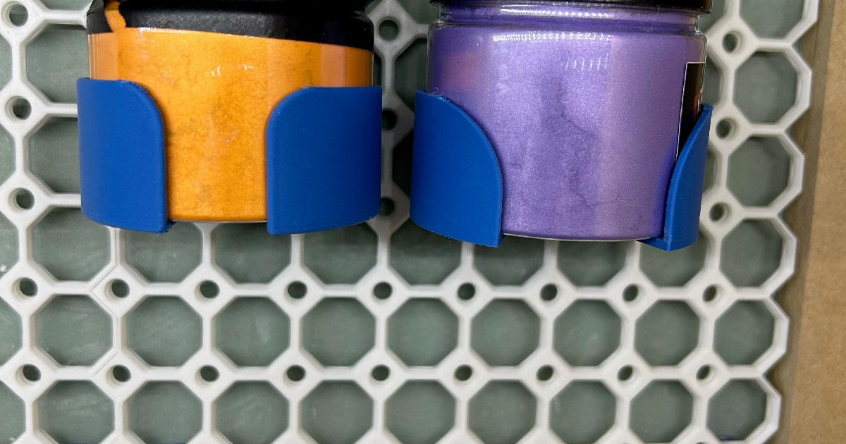 3oz/65mm container holder for multiboard by Nouky | Download free STL ...