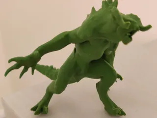 Fallout 4 Deathclaw by lilcosine | Download free STL model | Printables.com