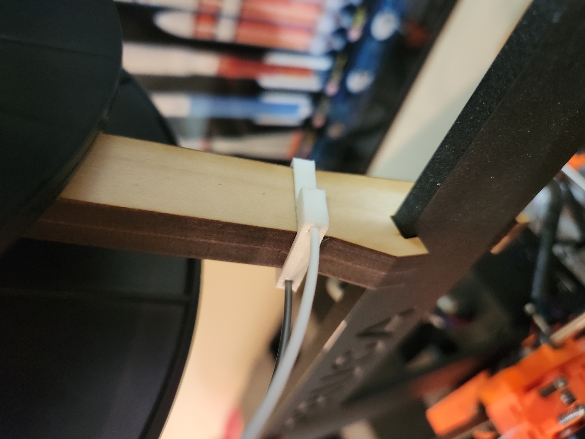 Filament end holder for laser cut spool holder by pseddon.xvi ...