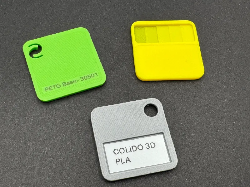 RepRack swatch clip labels/18mm EMT by RGMakes | Download free STL ...