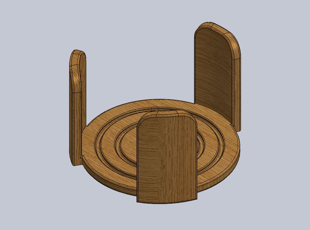 COASTER AND CASE by Universe of knowledge | Download free STL model ...