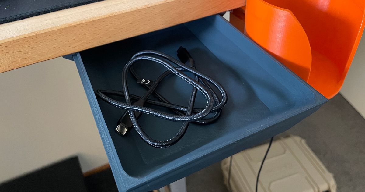 Minimalist desk drawer by Martin_au | Download free STL model ...