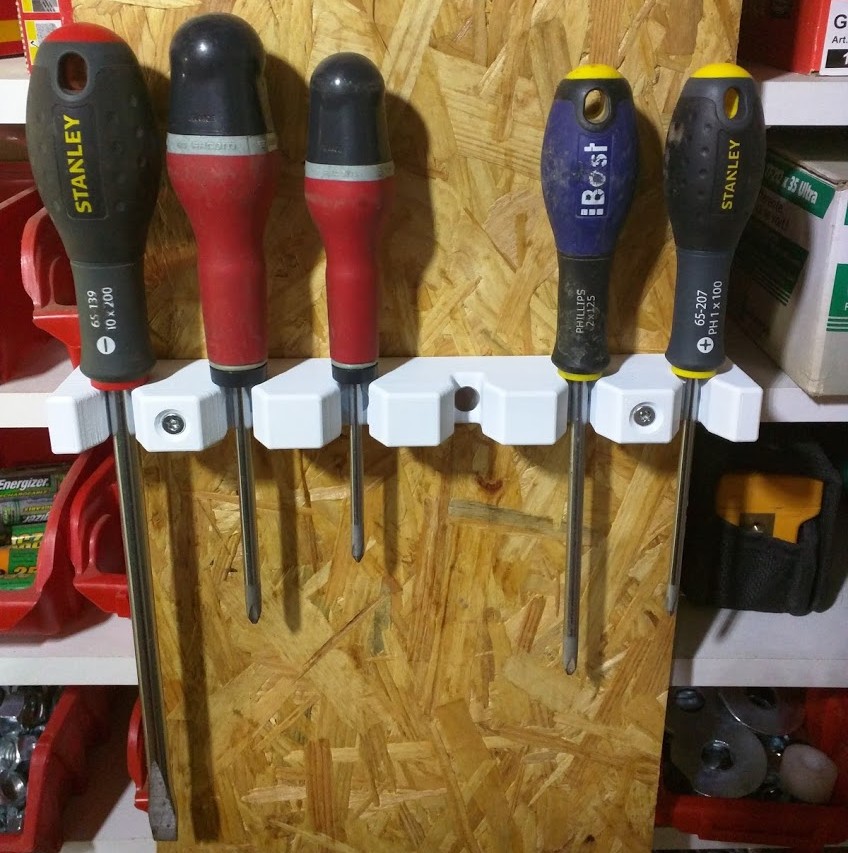Magnetic screwdriver holder. by Samy | Download free STL model ...