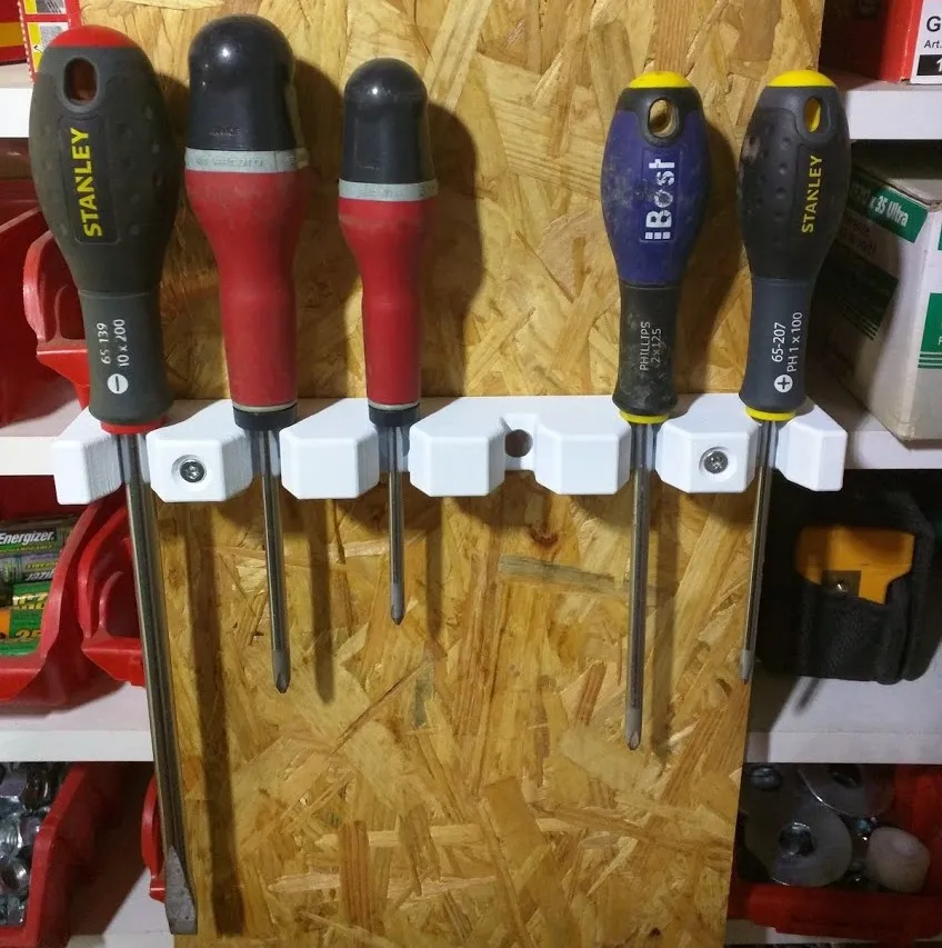 Magnetic screwdriver holder. by Samy | Download free STL model ...