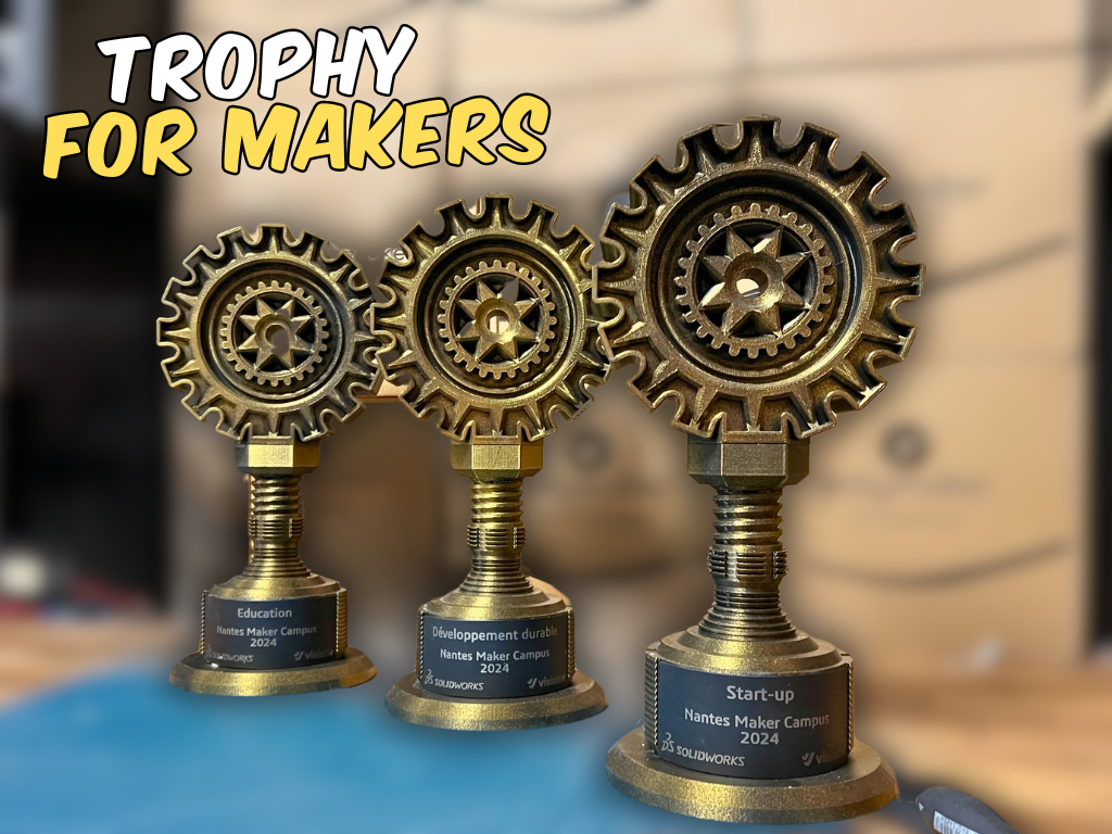 Maker Faire Trophy by Carlos 3D | Download free STL model | Printables.com